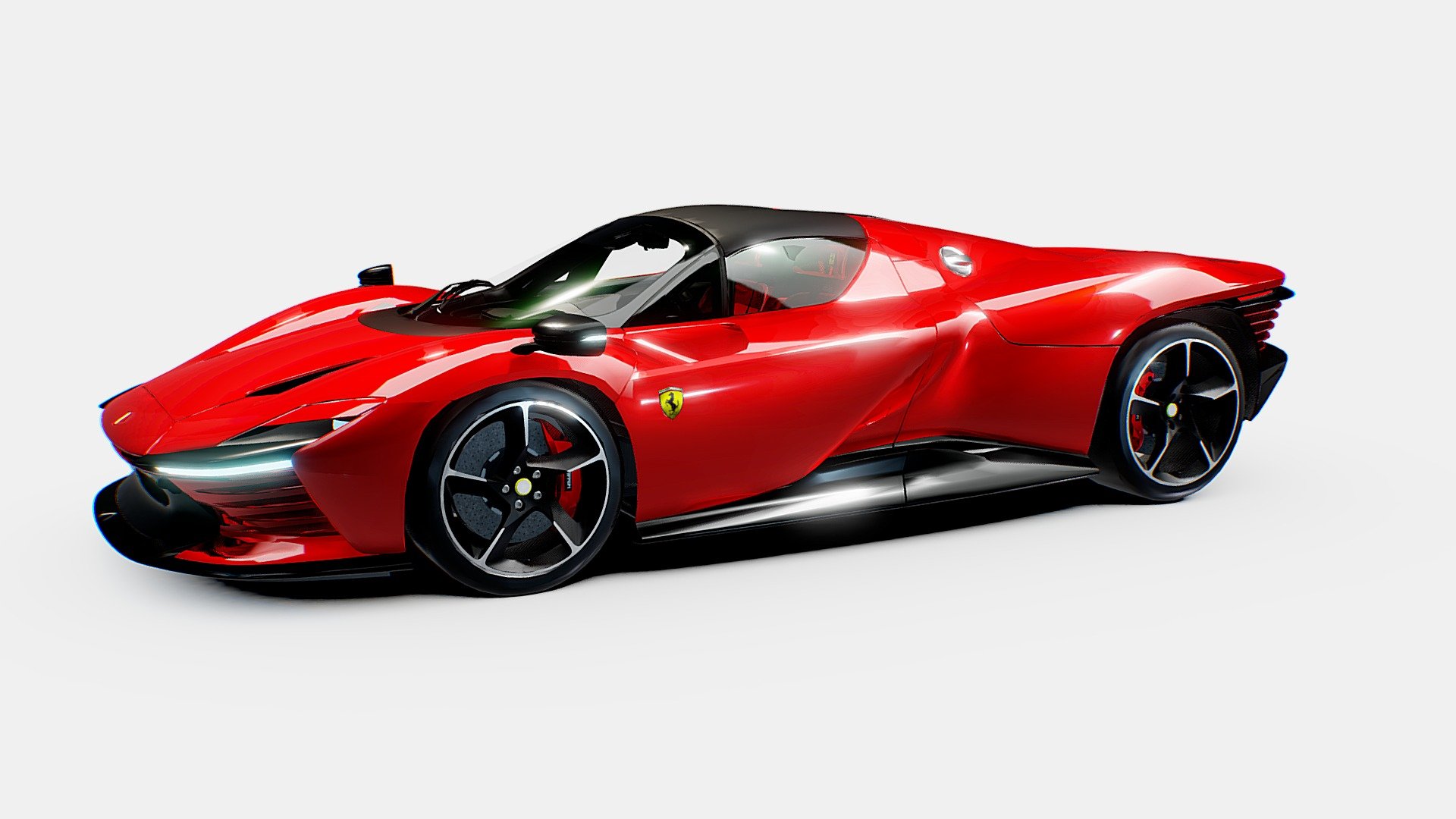 Ferrari Daytona SP3 2022 | www.vecarz.com - Download Free 3D model by ...