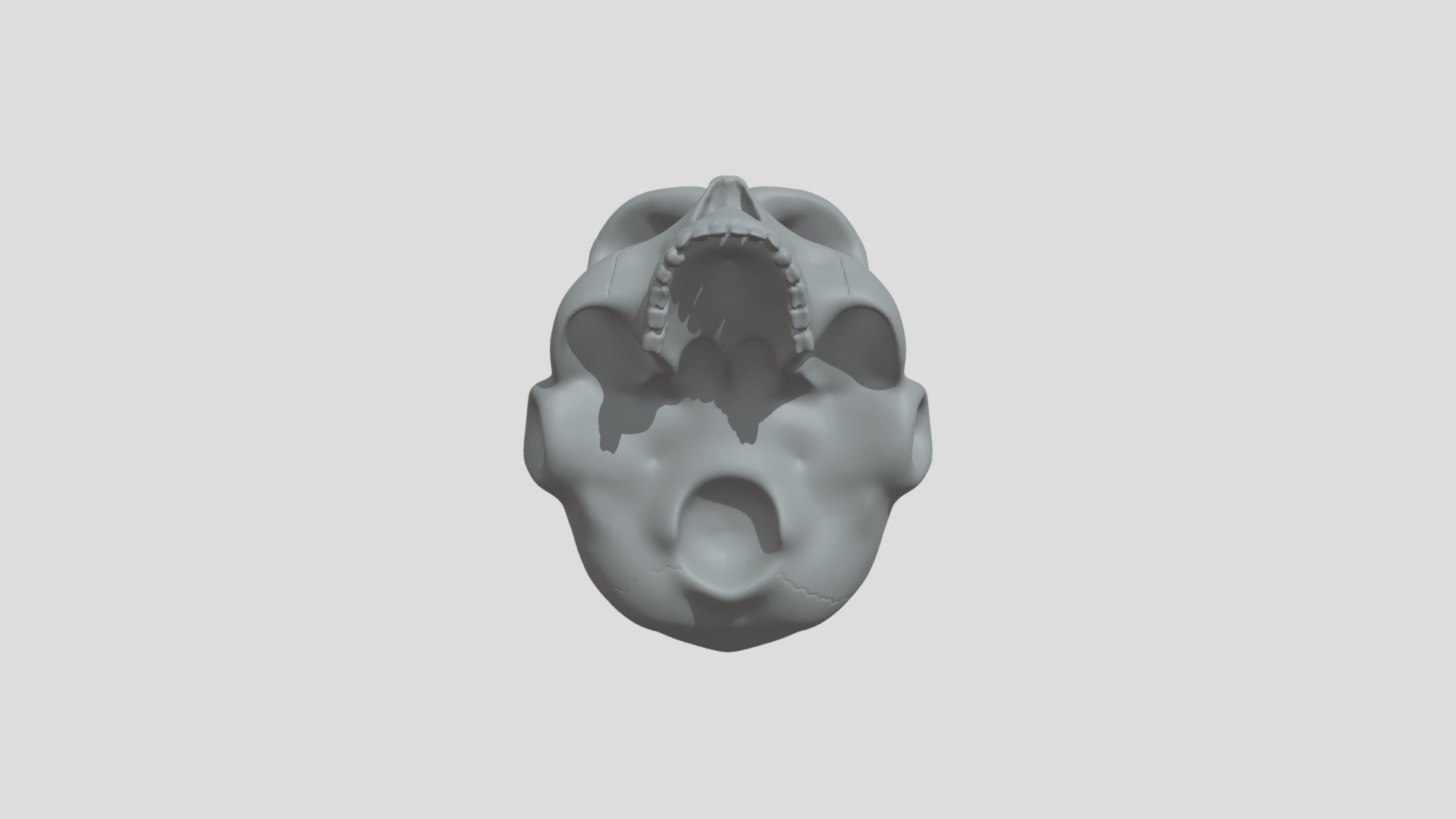 FREEZER SKULL - 3D model by expereiden [ce0a819] - Sketchfab