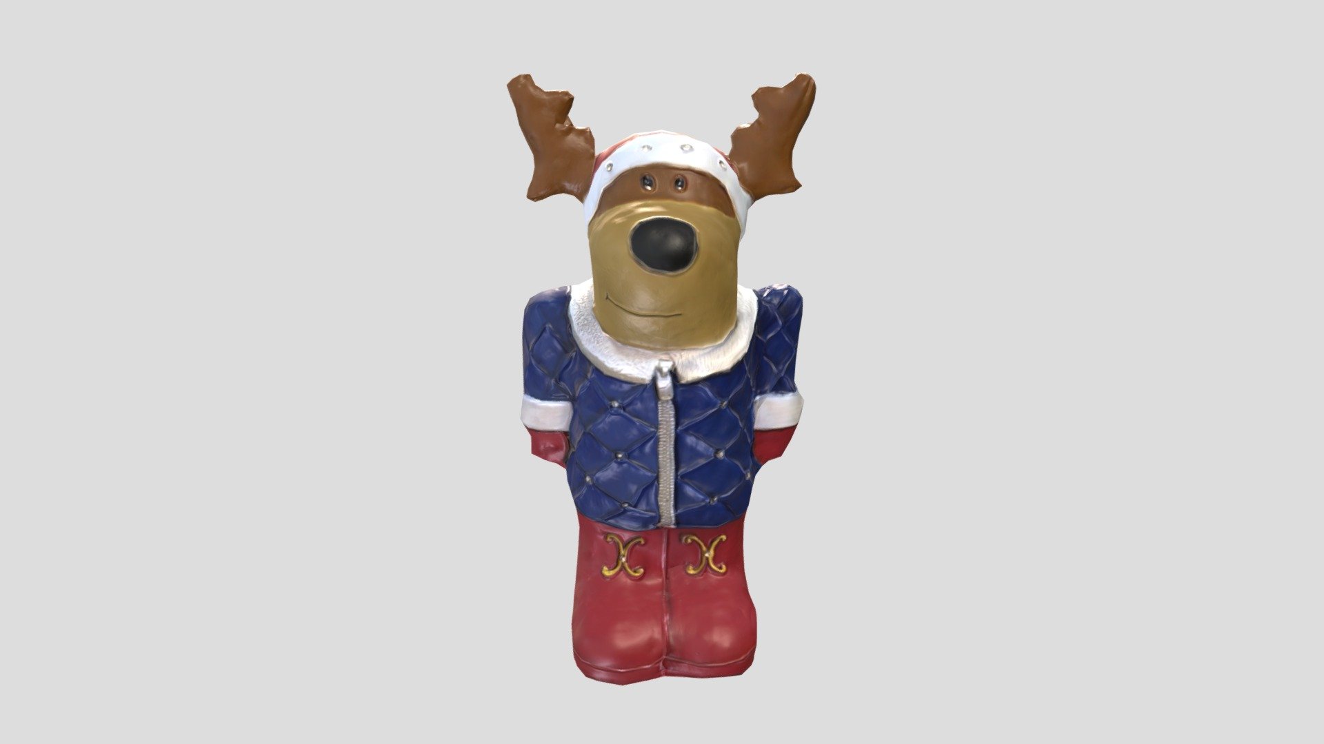 Reindeer - Download Free 3D model by David Wigforss (@dwigfor) [ce0a81c ...