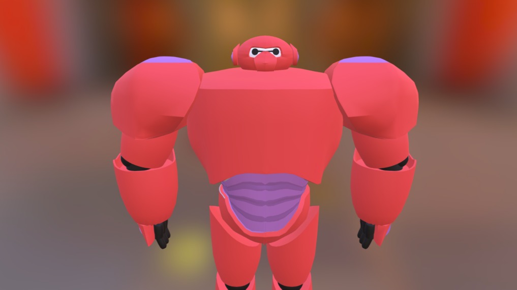 Baymax - 3D model by DKellyAnimation [ce0b8fe] - Sketchfab