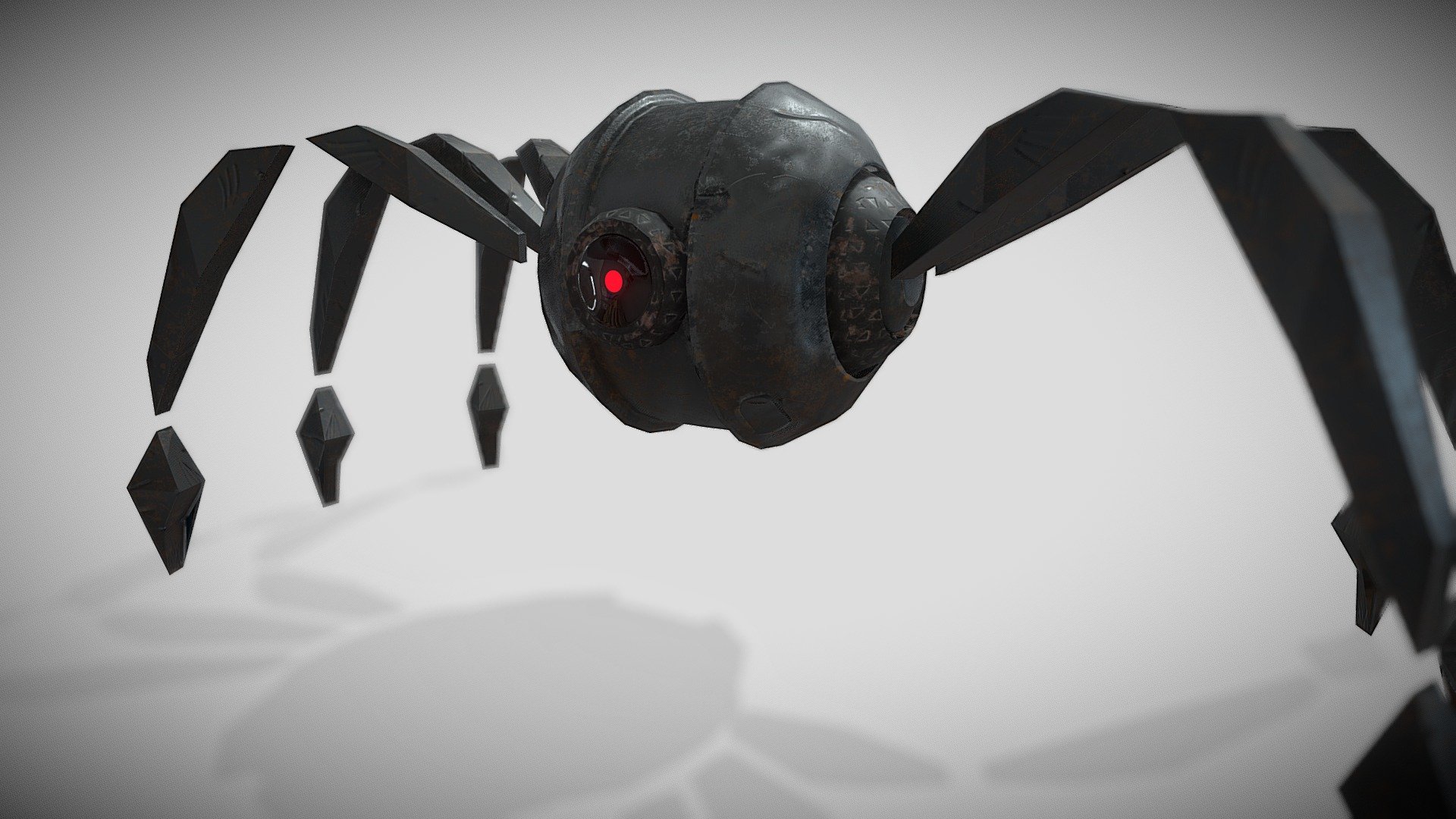 SpiderBot - Download Free 3D model by ondrej.cermak [ce0c7c1] - Sketchfab