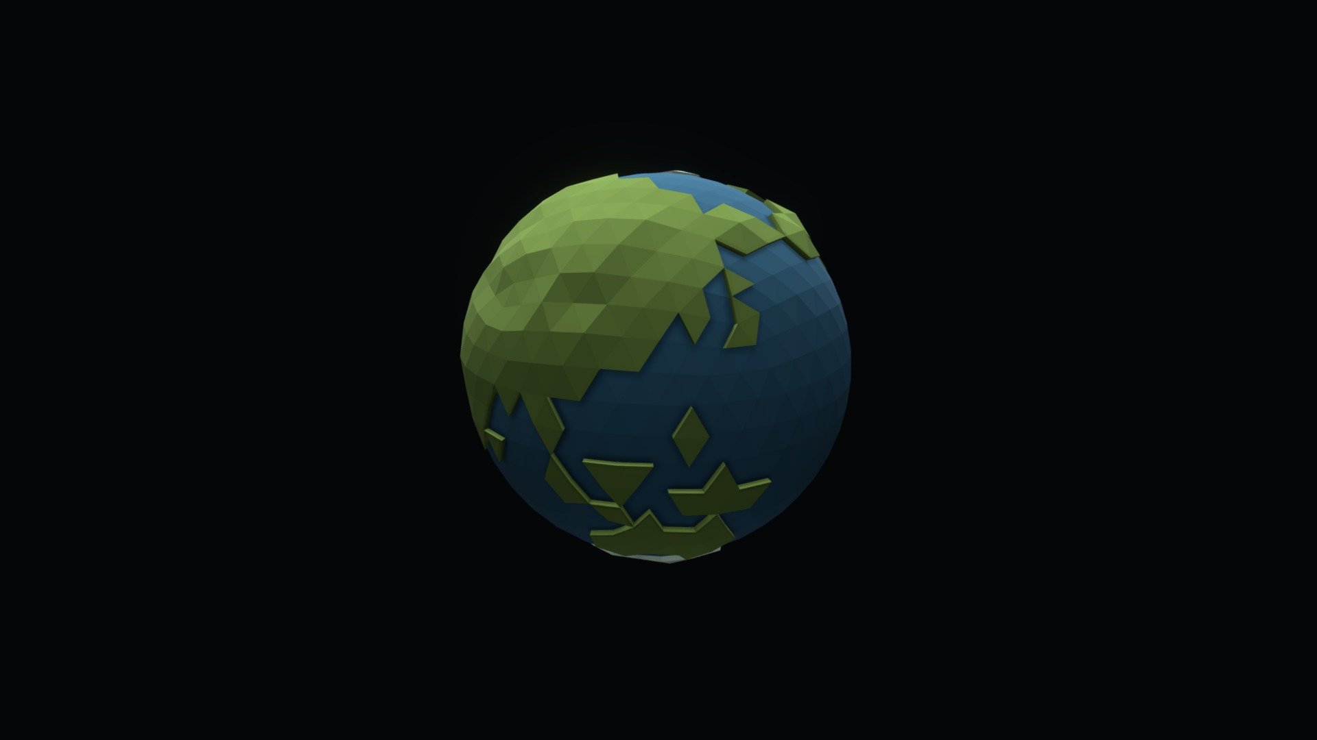 LowPoly Earth - Download Free 3D model by JasperTobias [ce0cce9 ...