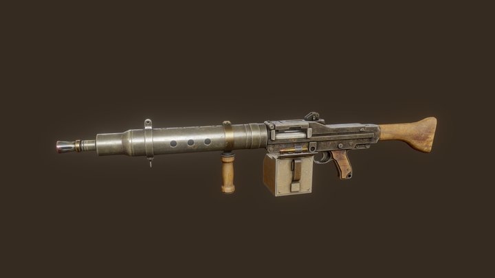 Machinegun 3D models - Sketchfab