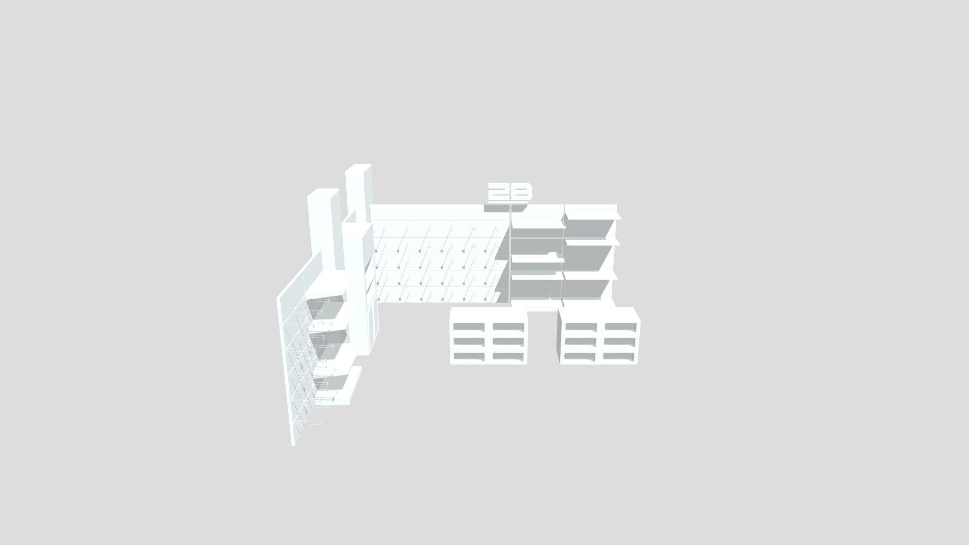 Store 2B Egypt - 3D model by hussamelshopary [ce0d667] - Sketchfab
