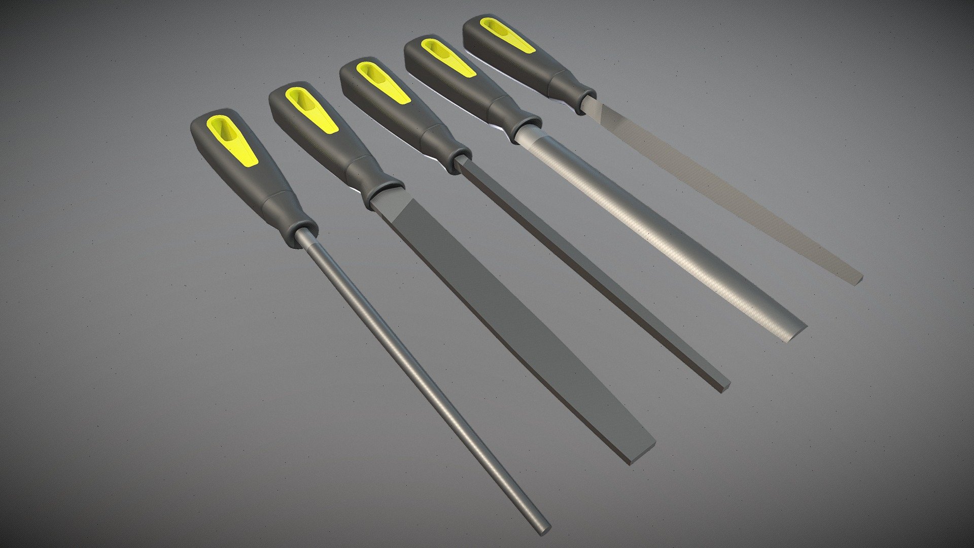 Set metaalvijlen - 3D model by Stichting Consortium Beroepsonderwijs ...