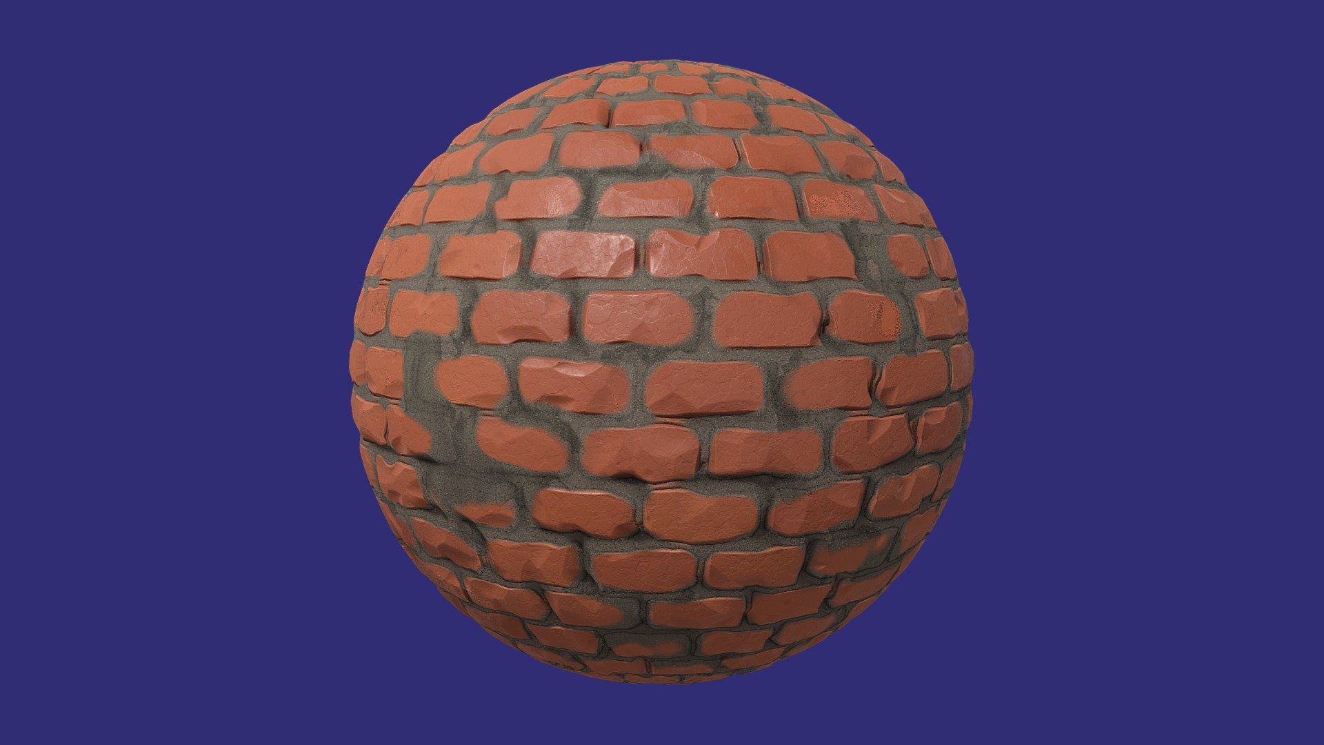 Stylized Brick Wall Material 01 - Buy Royalty Free 3D model by stargamestudios [ce0ea23 ...