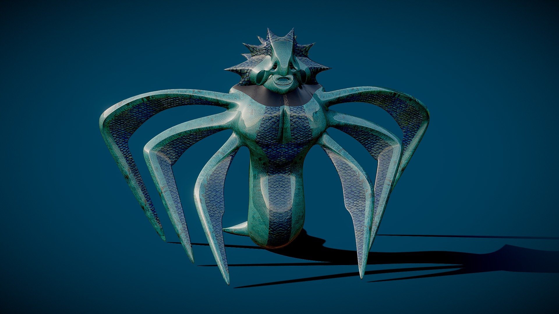 Flysh - 3D model by Gert De Roost (@paleajed) [ce0f828] - Sketchfab