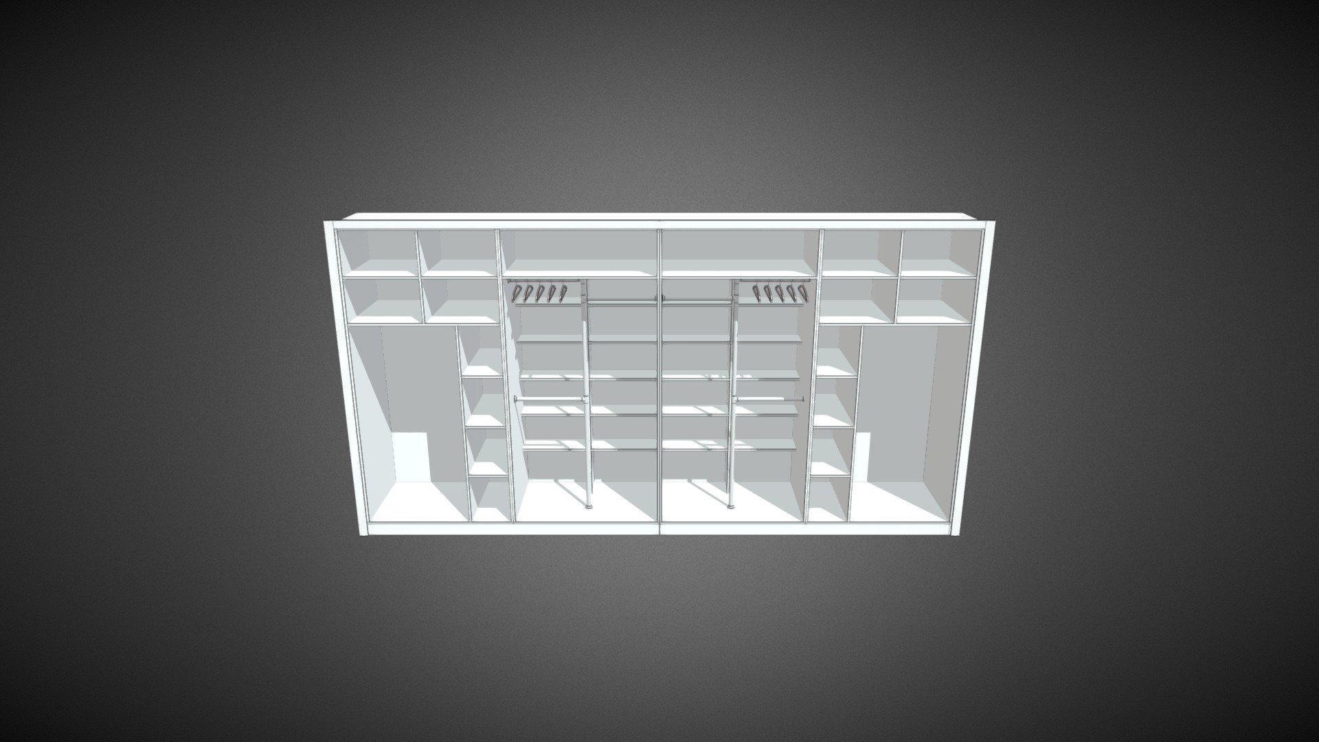 Durmon - Ulugbek - Garderob - podval - 3D model by Farkhod_Kho ...