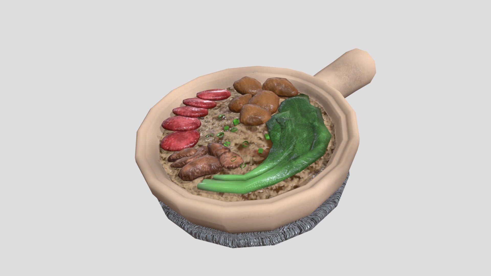 Claypot Rice - 3D model by STB-TC [ce10a1c] - Sketchfab