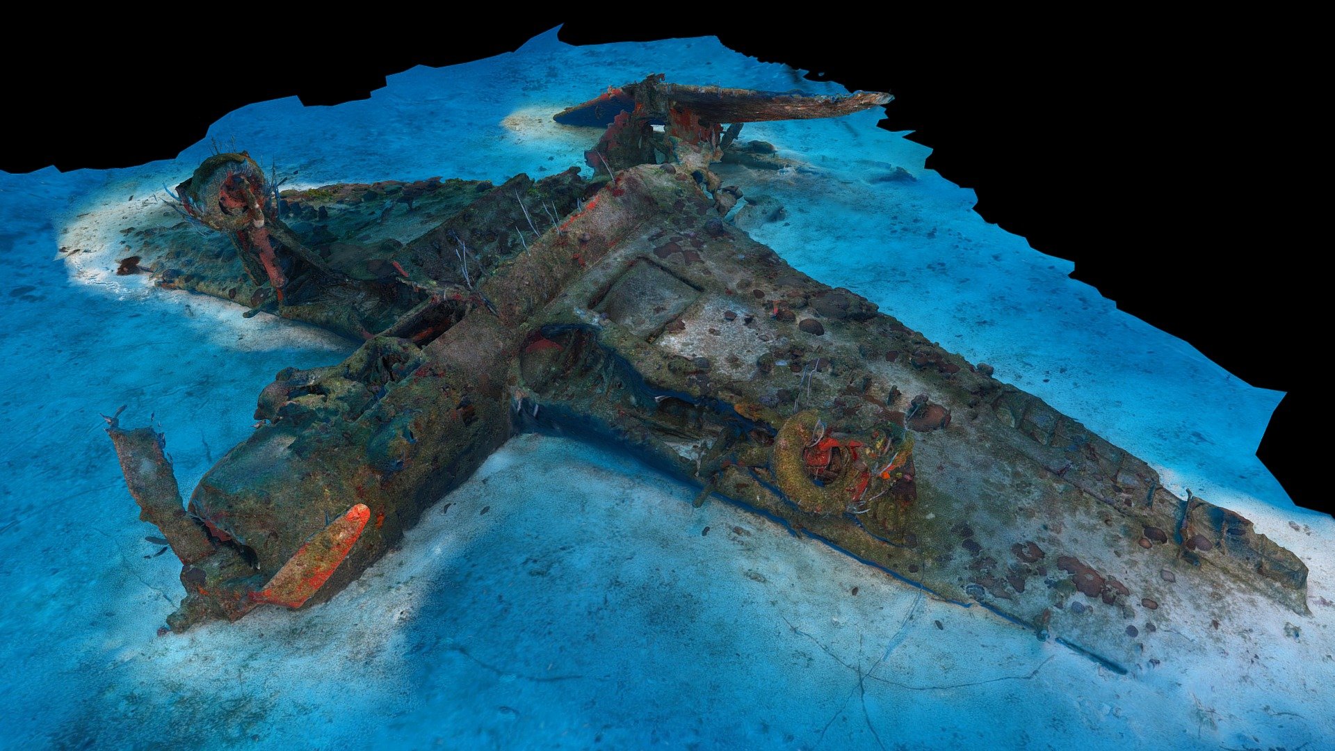USS Saratoga Plane #3 (Helldiver) - Low Res - 3D model by Brett Eldridge (@beldridg) [ce11b9f ...