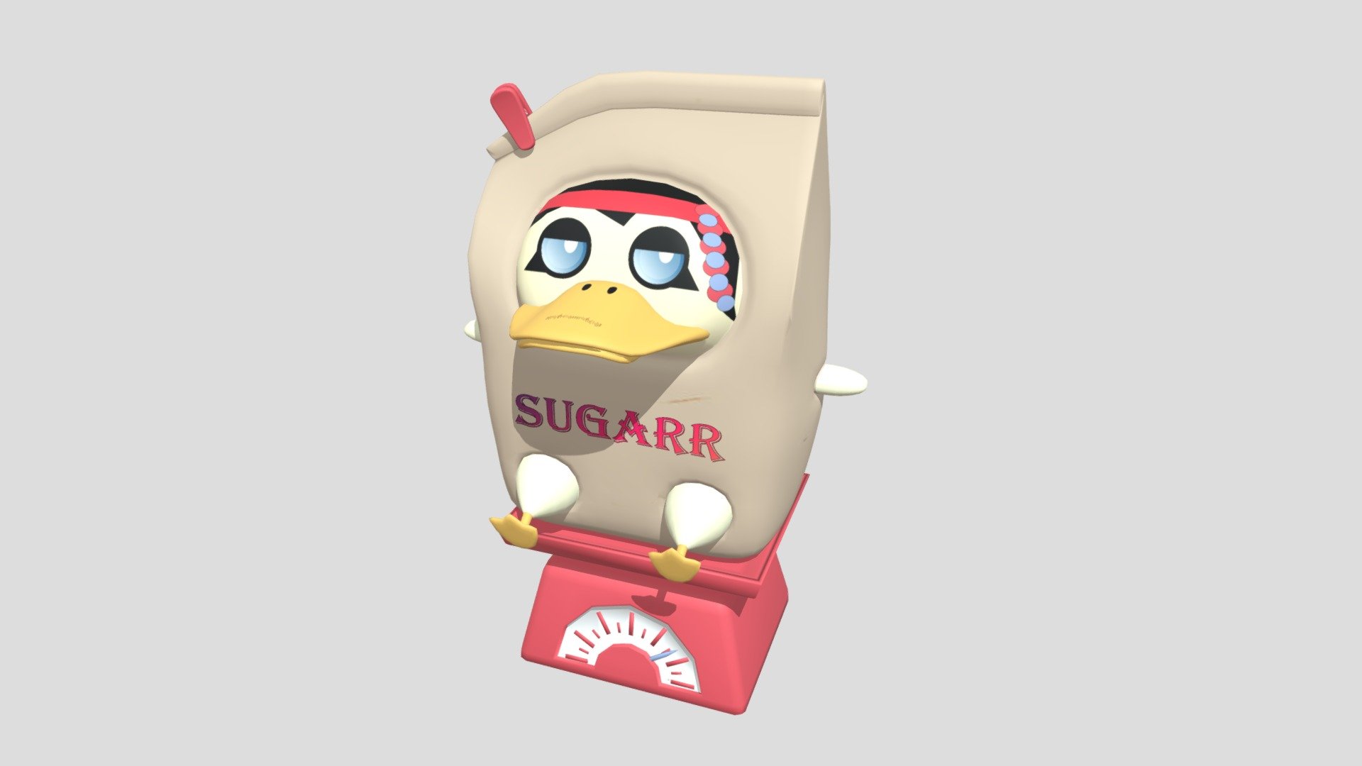 SugArr Ducko - 3D model by Vyndolen [ce11e98] - Sketchfab