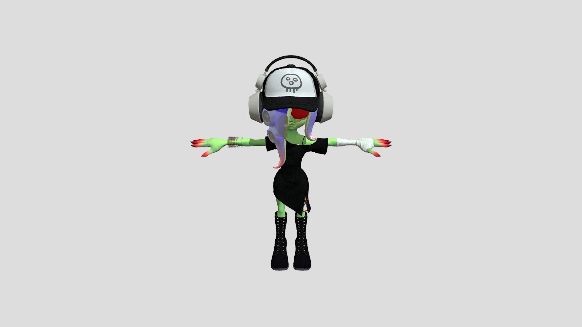 Nintendo Switch - Splatoon 3 - Acht - 3D model by Cheese..8 [ce13391 ...