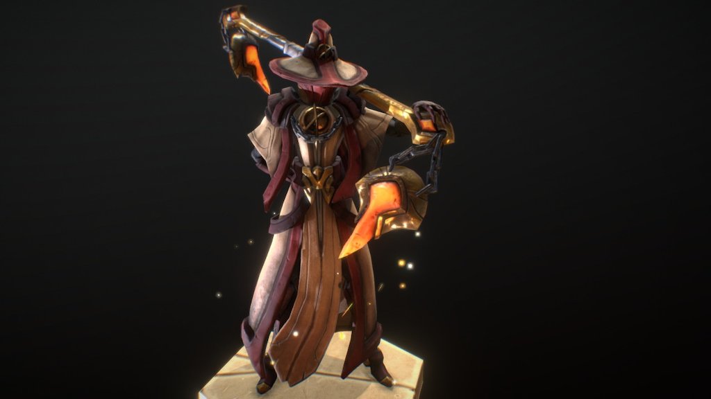 Devoted Curate - 3D model by Trik [ce13401] - Sketchfab