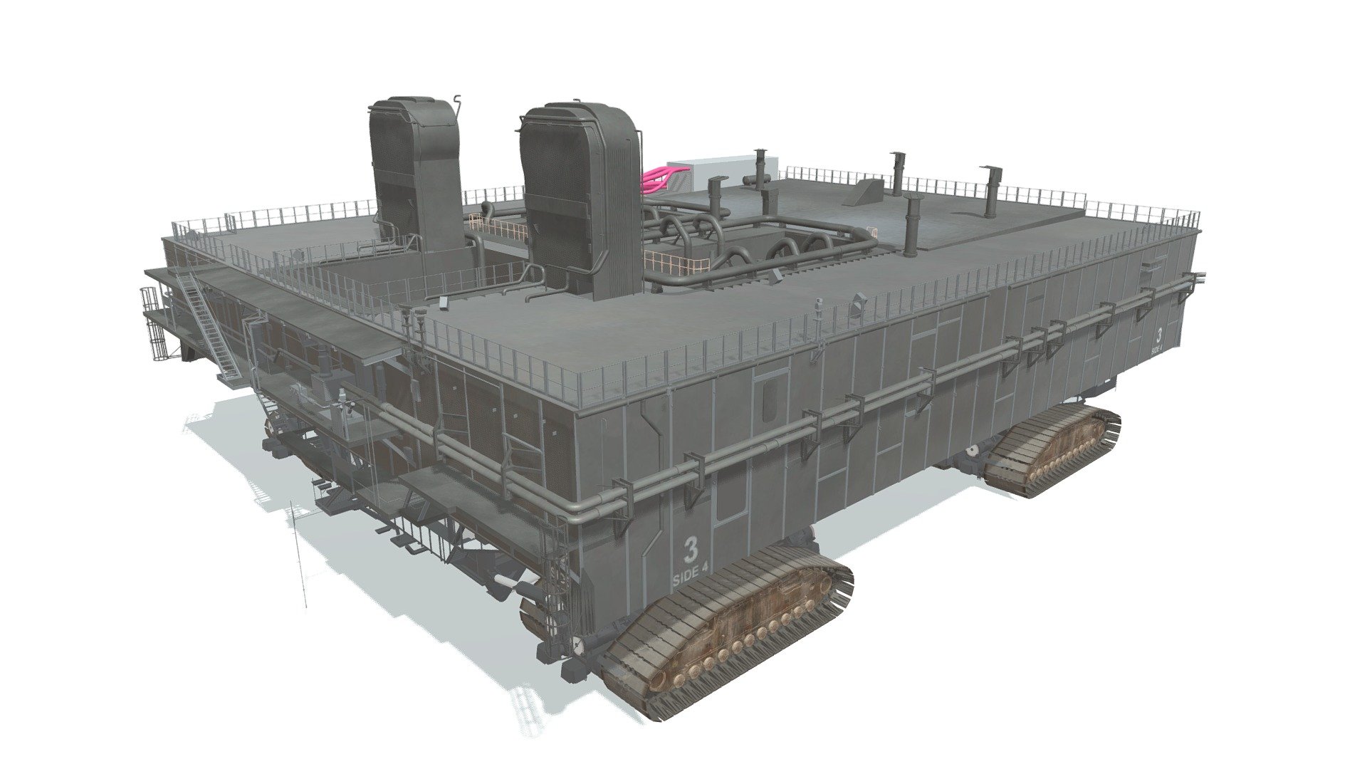 Mobile Launch Platform NASA - Buy Royalty Free 3D model by 3DHorse ...