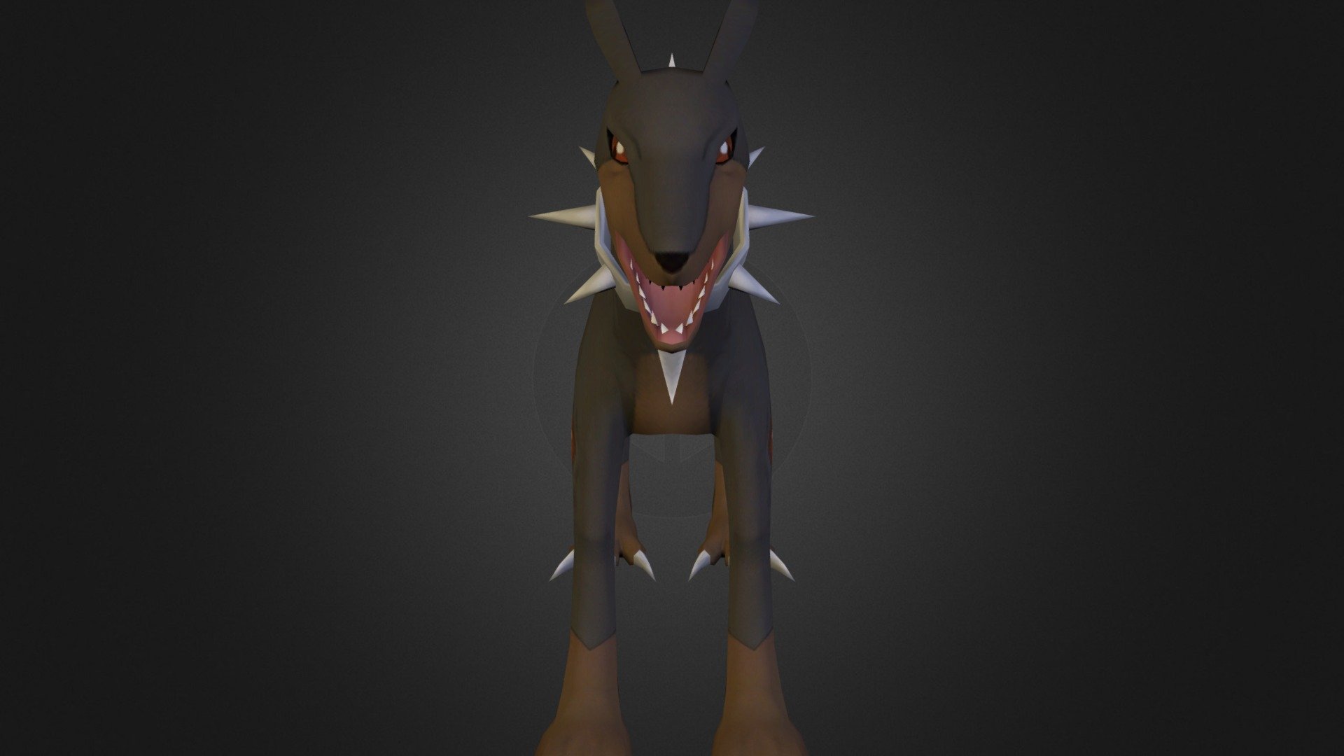 PC Computer - Digimon Masters - Dobermon - 3D model by rogarmao ...