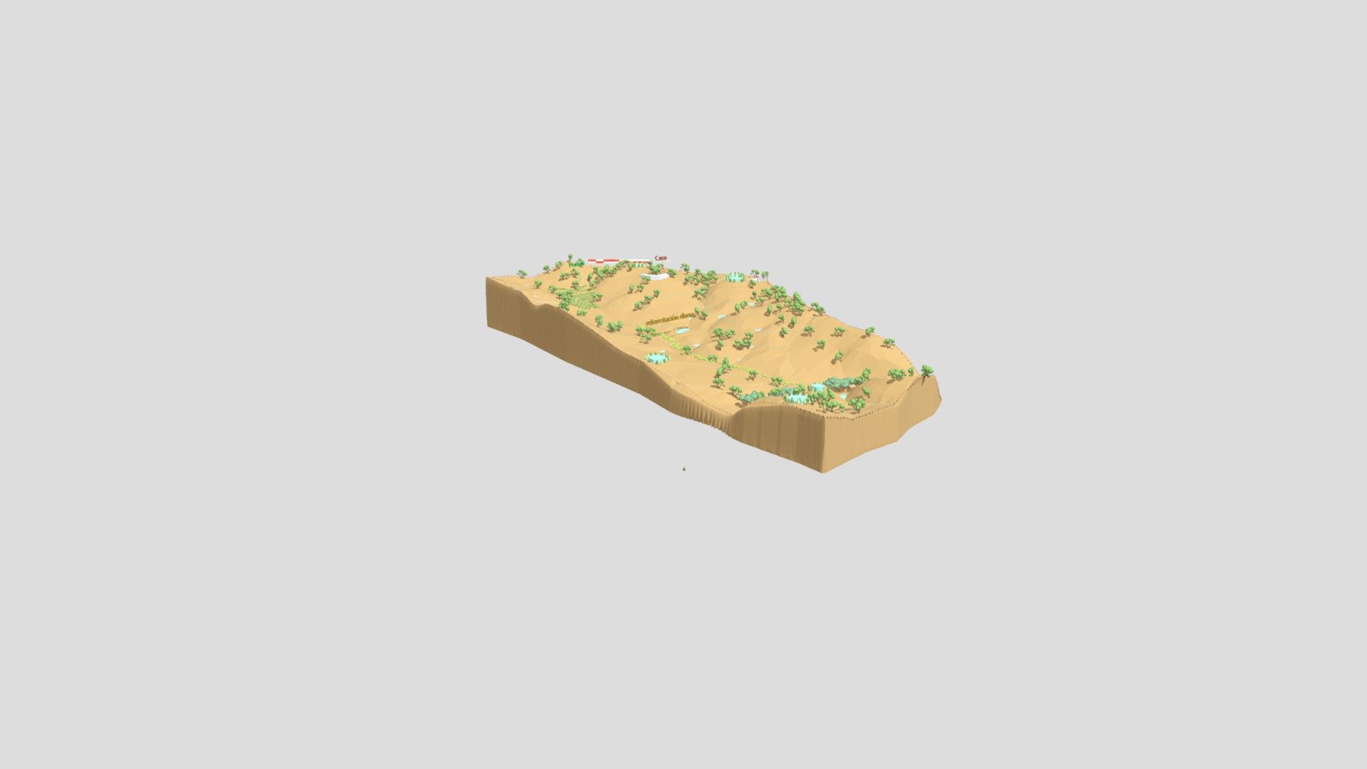 Modelado 3D diseño hidrológico - 3D model by Keyline.es (@joshu.ruiz ...