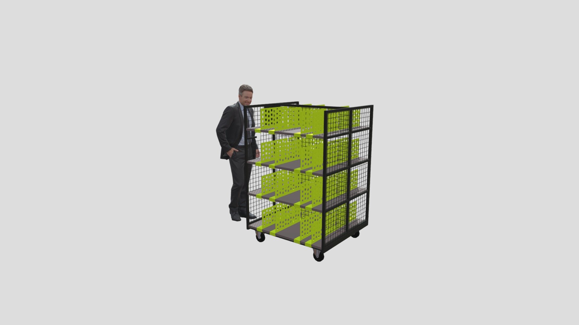 GXO LV Pick cages design - 3D model by 3D-VIEW (@Jake-norsemandirect ...
