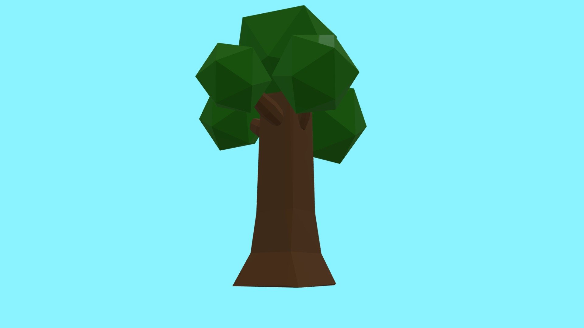 Low-Poly Tree - Download Free 3D model by MyUsernameIsGood [ce16018 ...