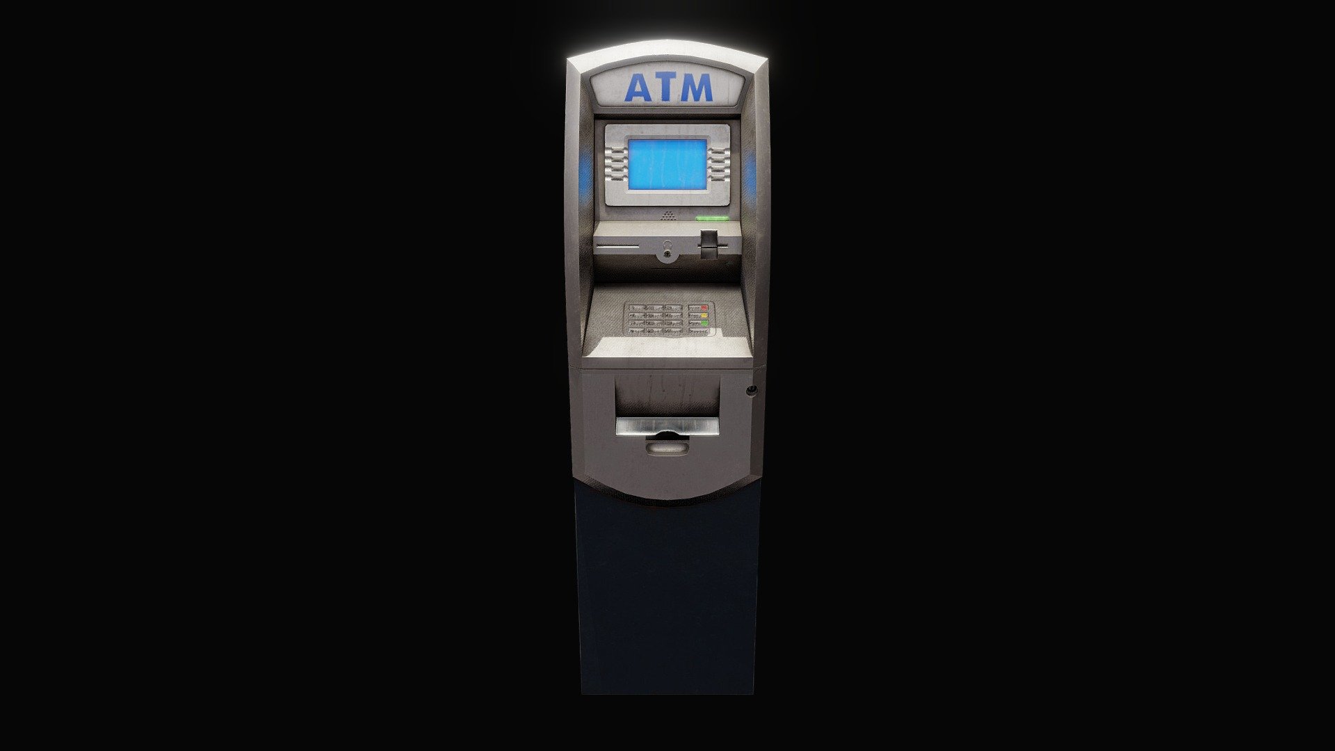 Outdoor ATM - 3D model by Indigo Perez (@indigoperez) [ce1653c] - Sketchfab