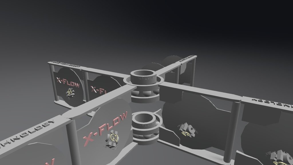 X-flow - Power of X - 3D model by H2O2 [ce166bf] - Sketchfab