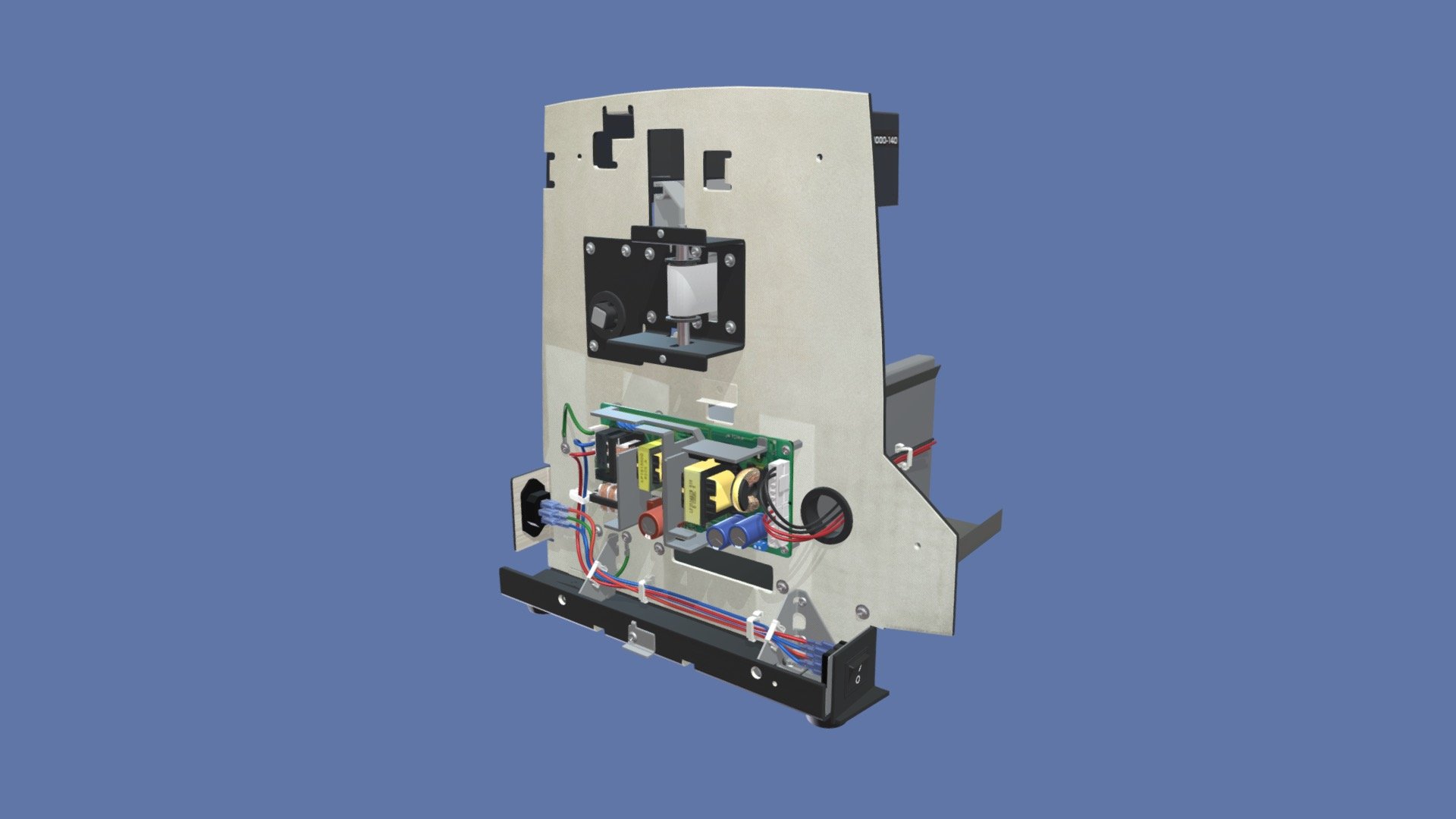 Graphtec FC9000 Series - Left Frame Assembly - Download Free 3D model ...