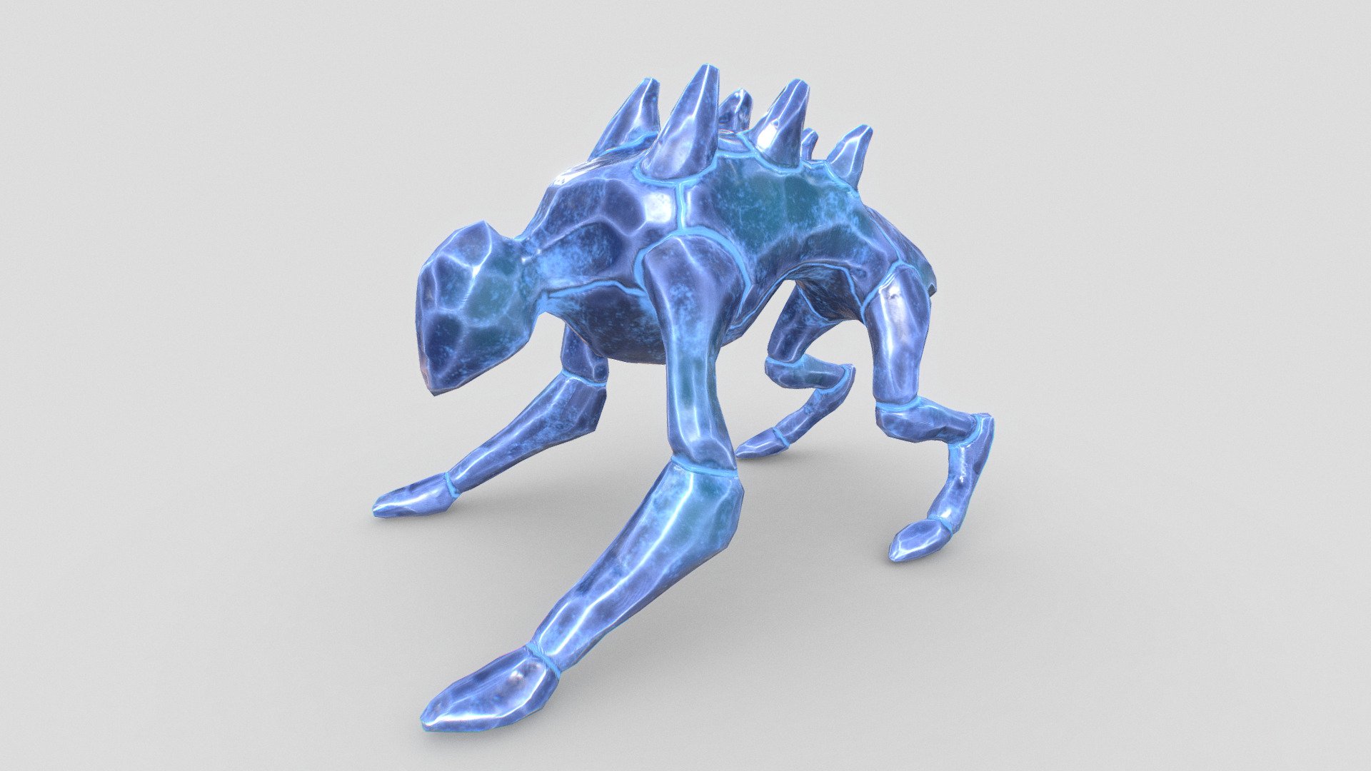 Ice elemental creature - Buy Royalty Free 3D model by Anima Z (@Anima-Z ...