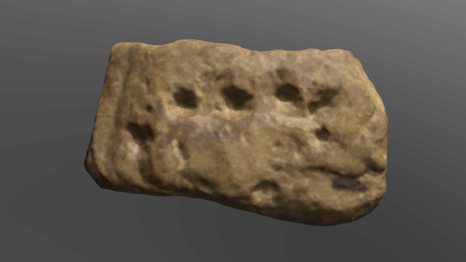 Nutting Stone (VCU_3D_4055) - Download Free 3D model by Virtual ...