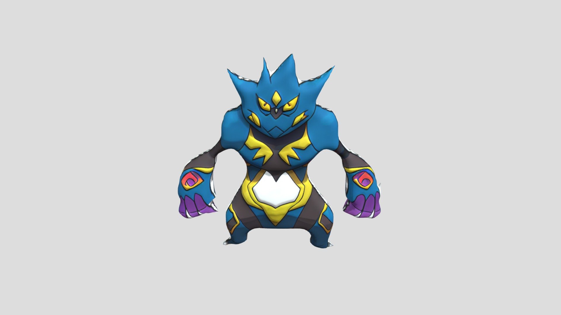 Pokemon Goal 936 - Download Free 3D model by klrxyz [ce1c0e9] - Sketchfab