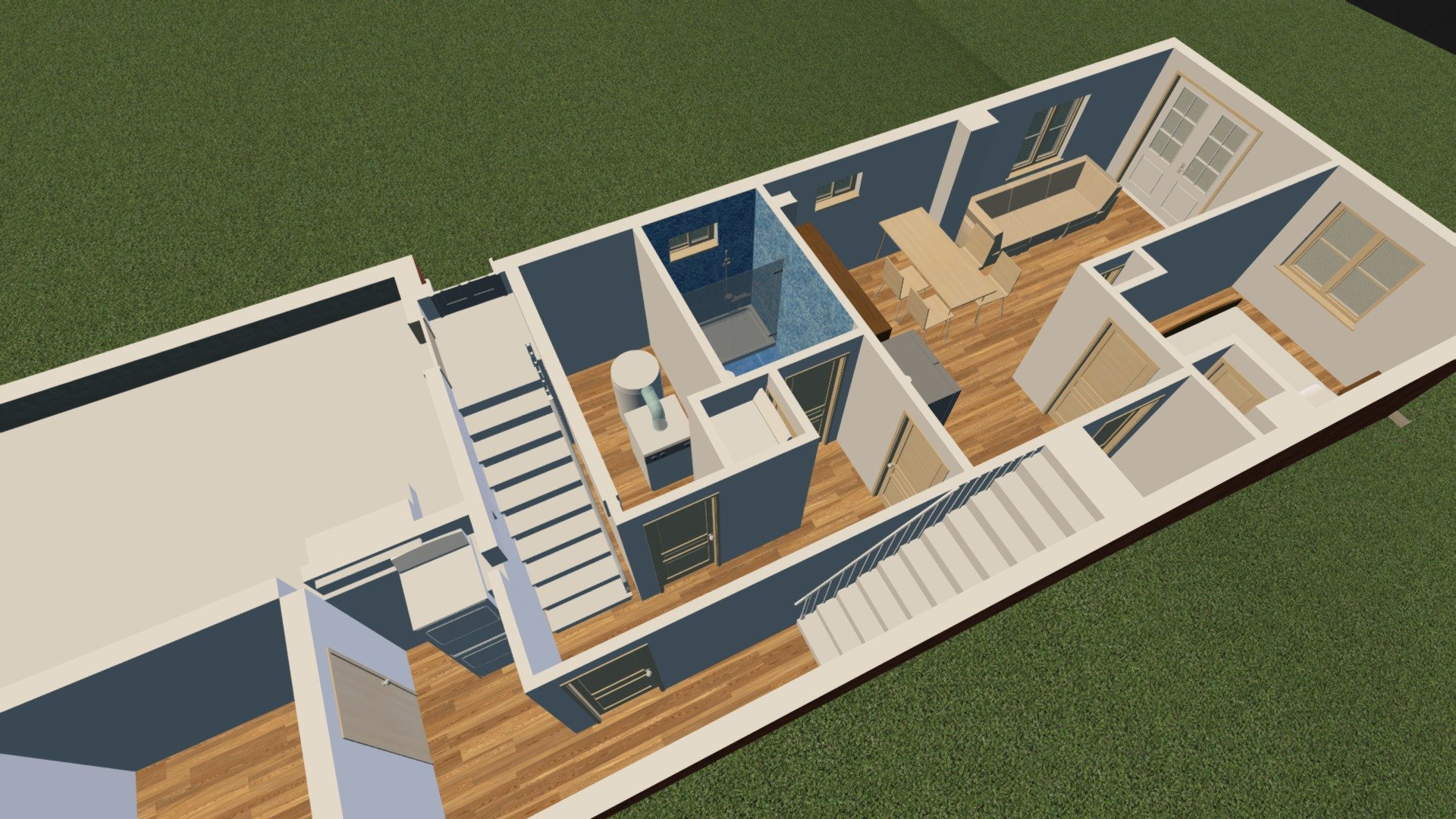 08-00 Highhill Basement 03232015 - 3D model by Cadaxx Design (@cadaxx ...