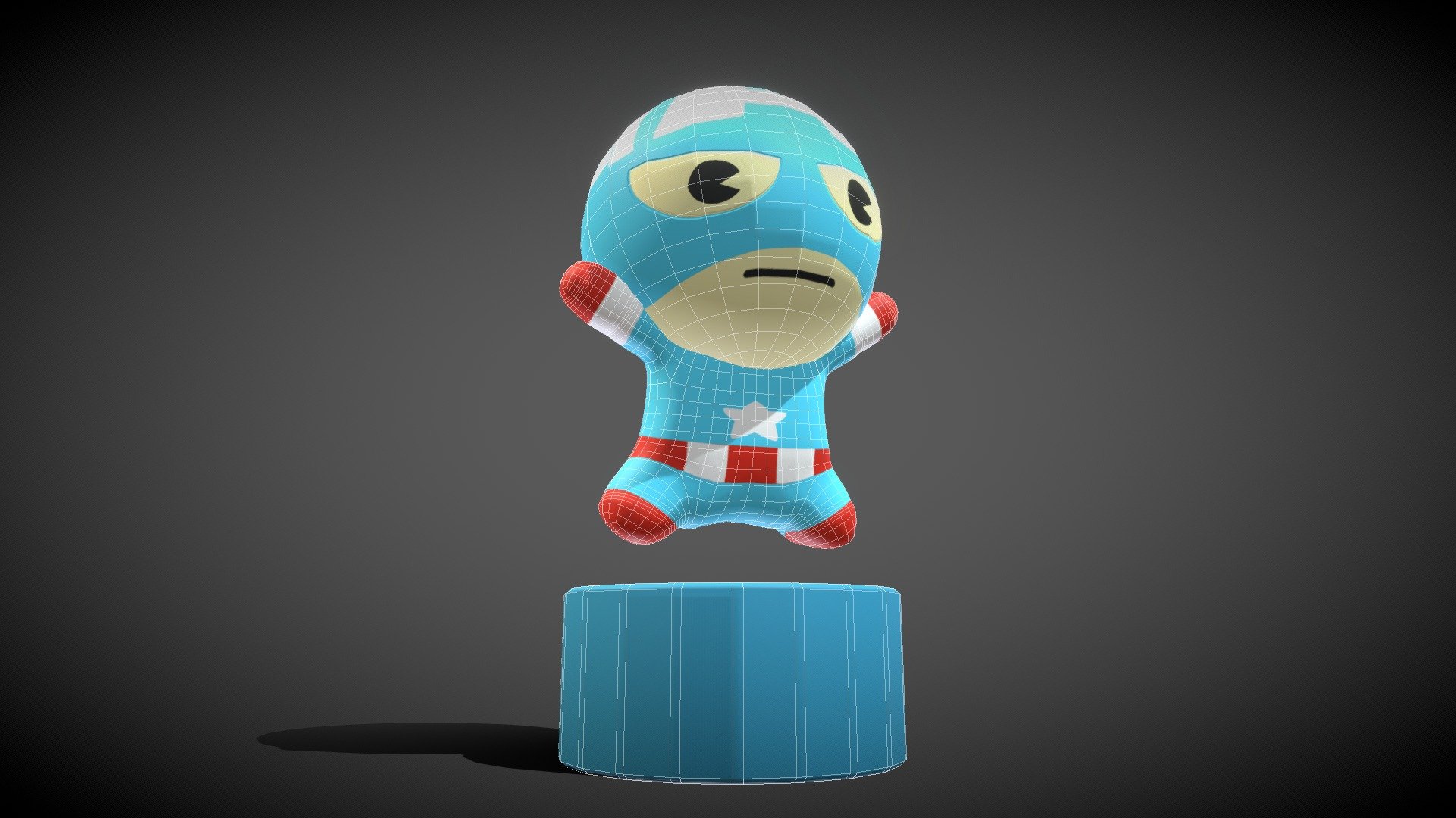 captin - 3D model by judyxyz [ce1fc9e] - Sketchfab