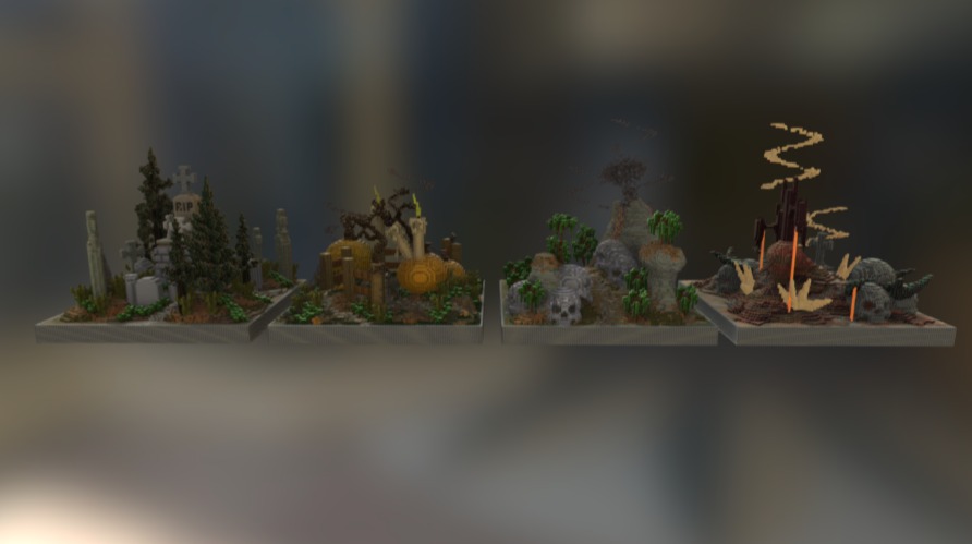Set of 4 KOTH Maps - 3D model by carlosmith [ce21335] - Sketchfab