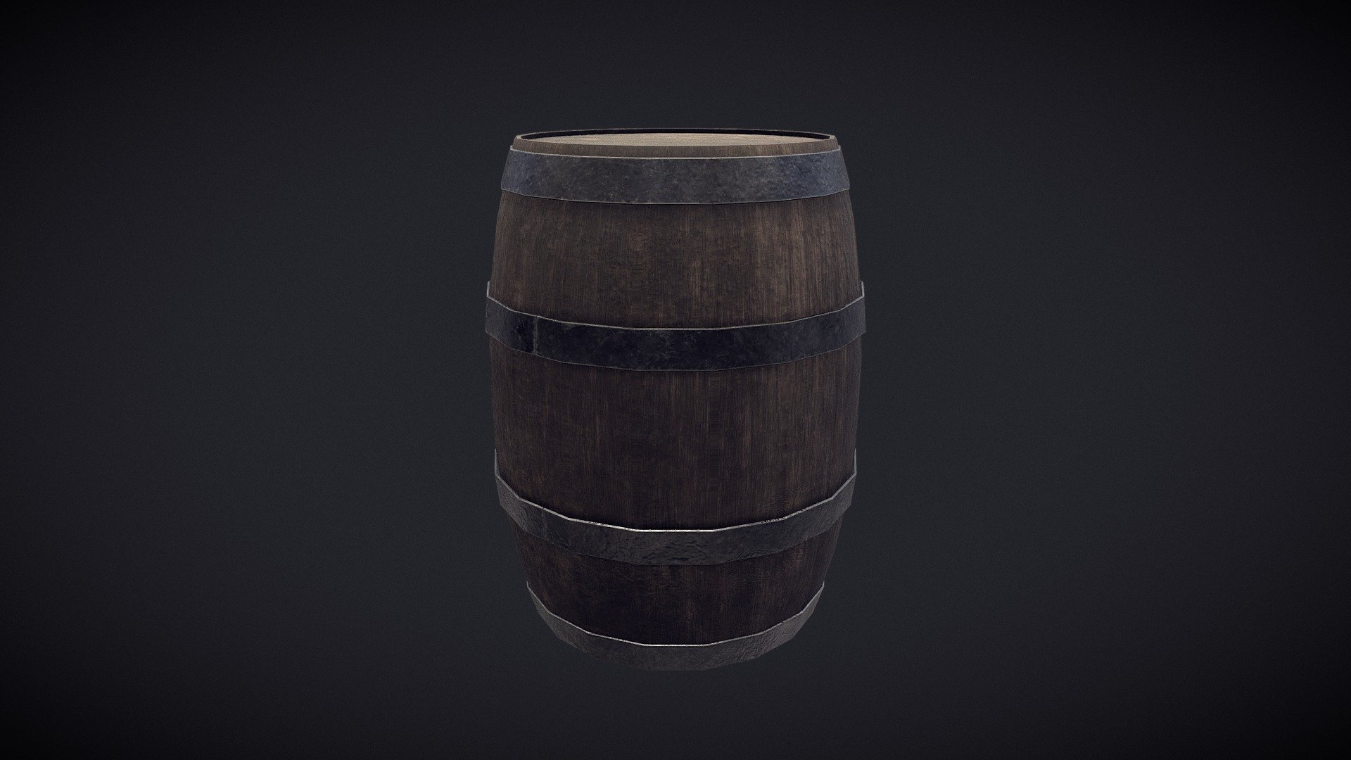Medieval wooden barrel - Download Free 3D model by rakutin [ce22137 ...