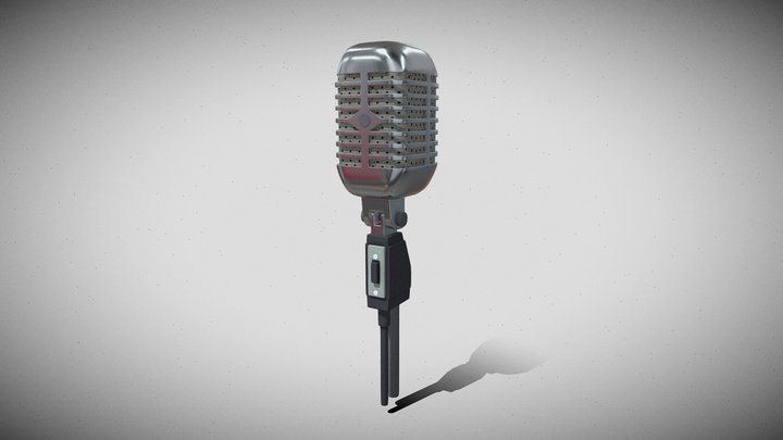 Microphone 3D models - Sketchfab