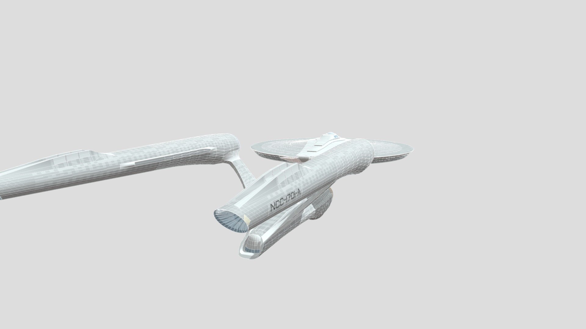 USS Enterprise NCC-1701-A - Download Free 3D model by Cpt.Kirk ...