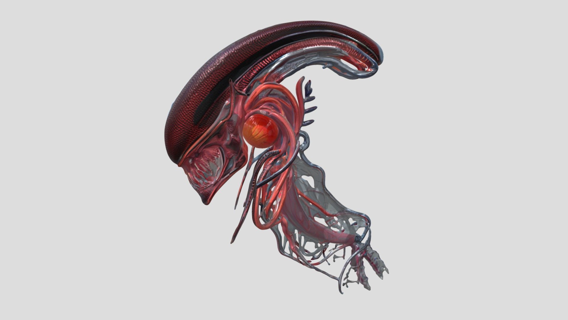 Xeno Creature 16 - Buy Royalty Free 3D model by Daniel.Pikl [ce25d8b ...