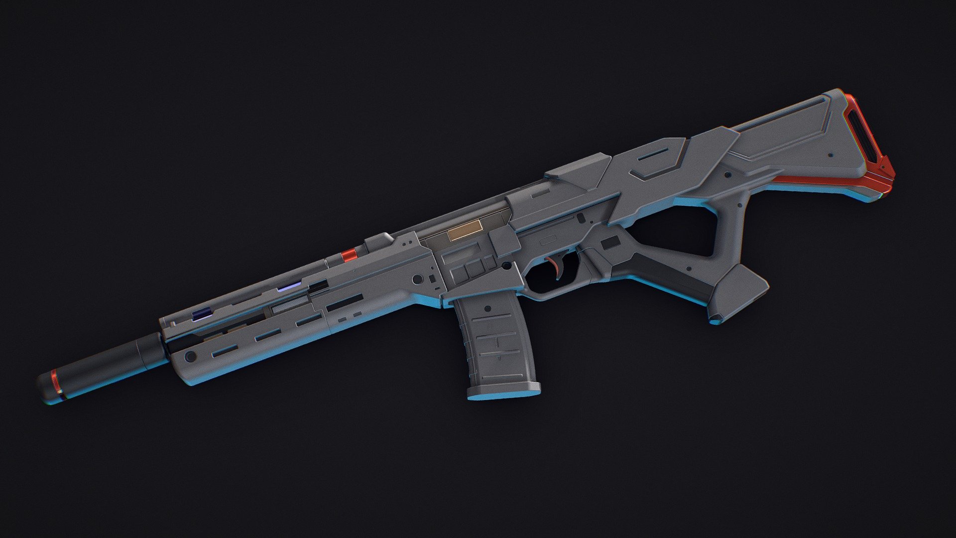 Rifle - Buy Royalty Free 3D model by re1monsen [ce29f31] - Sketchfab Store