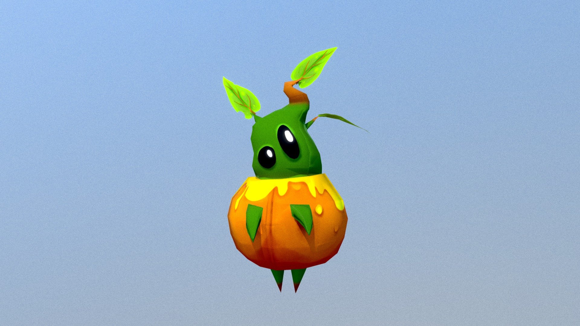 Pumkon - A Pumpkin Spirit - Download Free 3D model by rockavannah ...