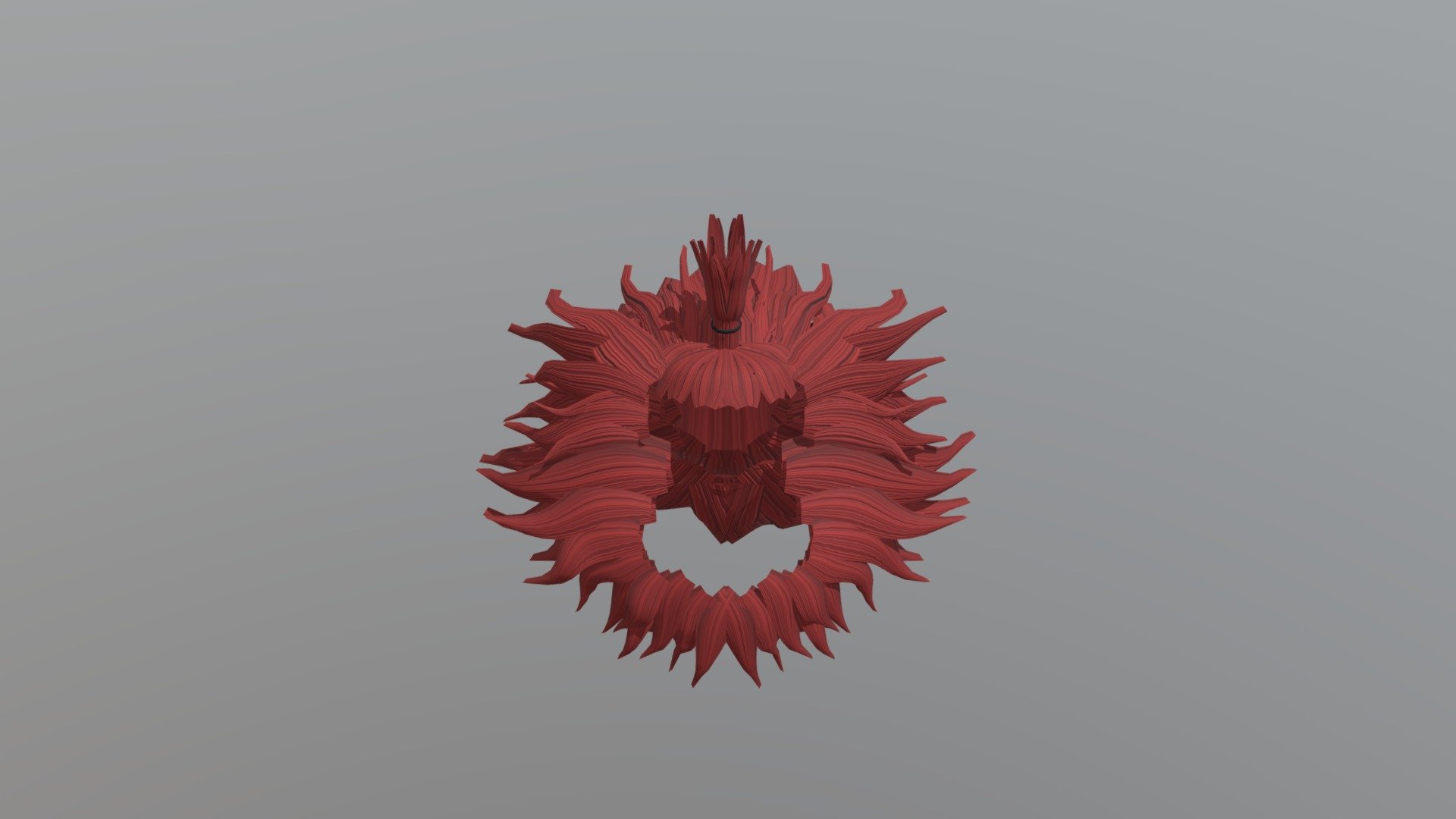 Akuma Hair - 3D model by shikichan [ce2aa4b] - Sketchfab