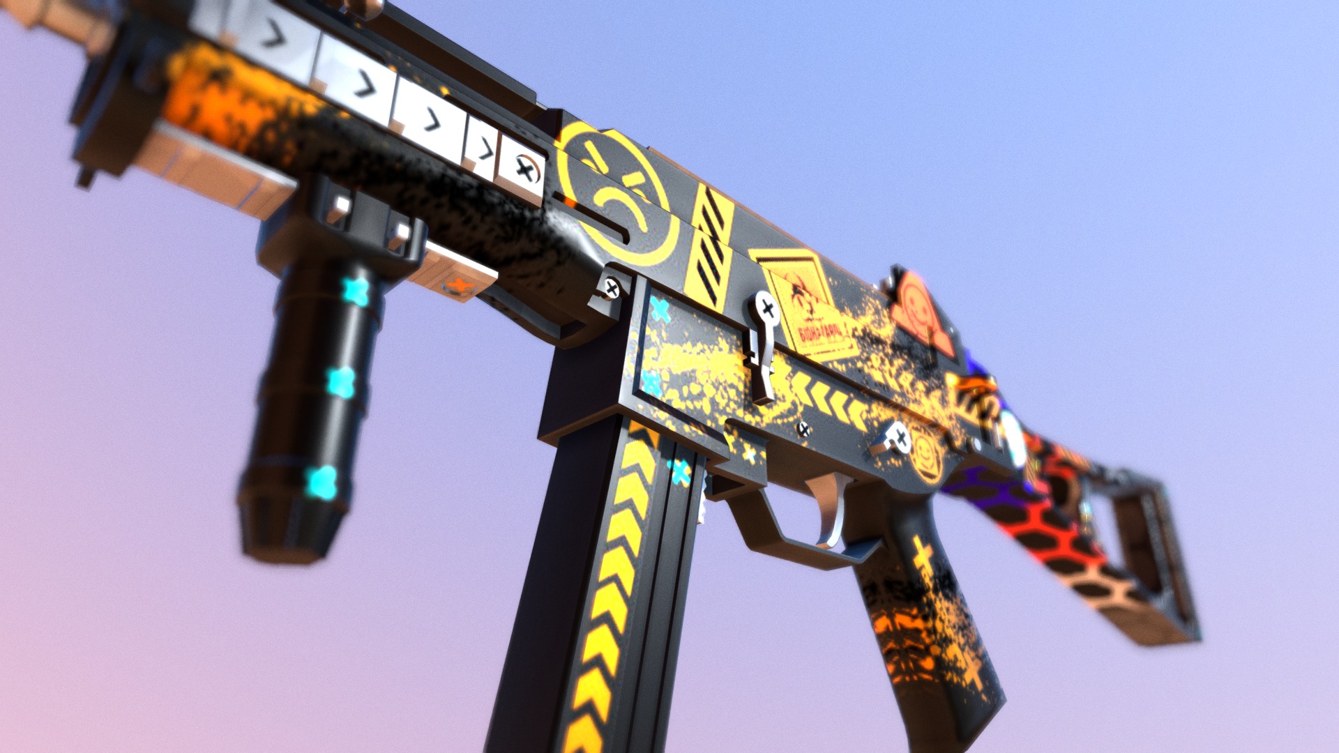 Ump - Download Free 3D model by AvnisT [ce2b2a4] - Sketchfab