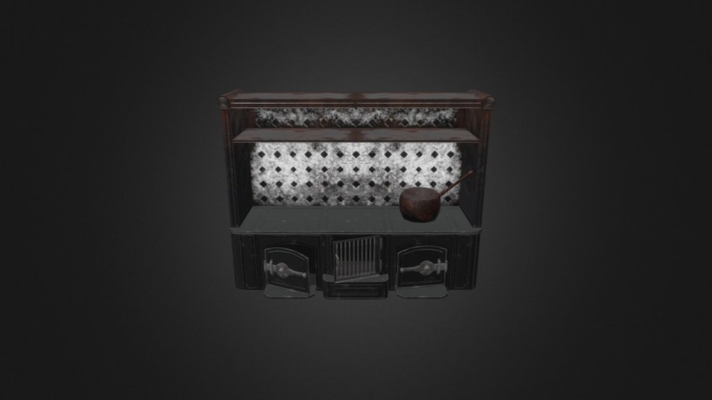 Victorian oven - 3D model by Vicsomu [ce2c5f6] - Sketchfab