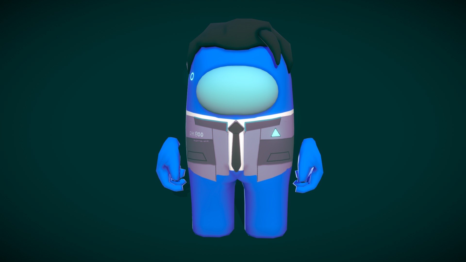 Among Us Connor - Download Free 3D model by drawnartben [ce2c8d5 ...