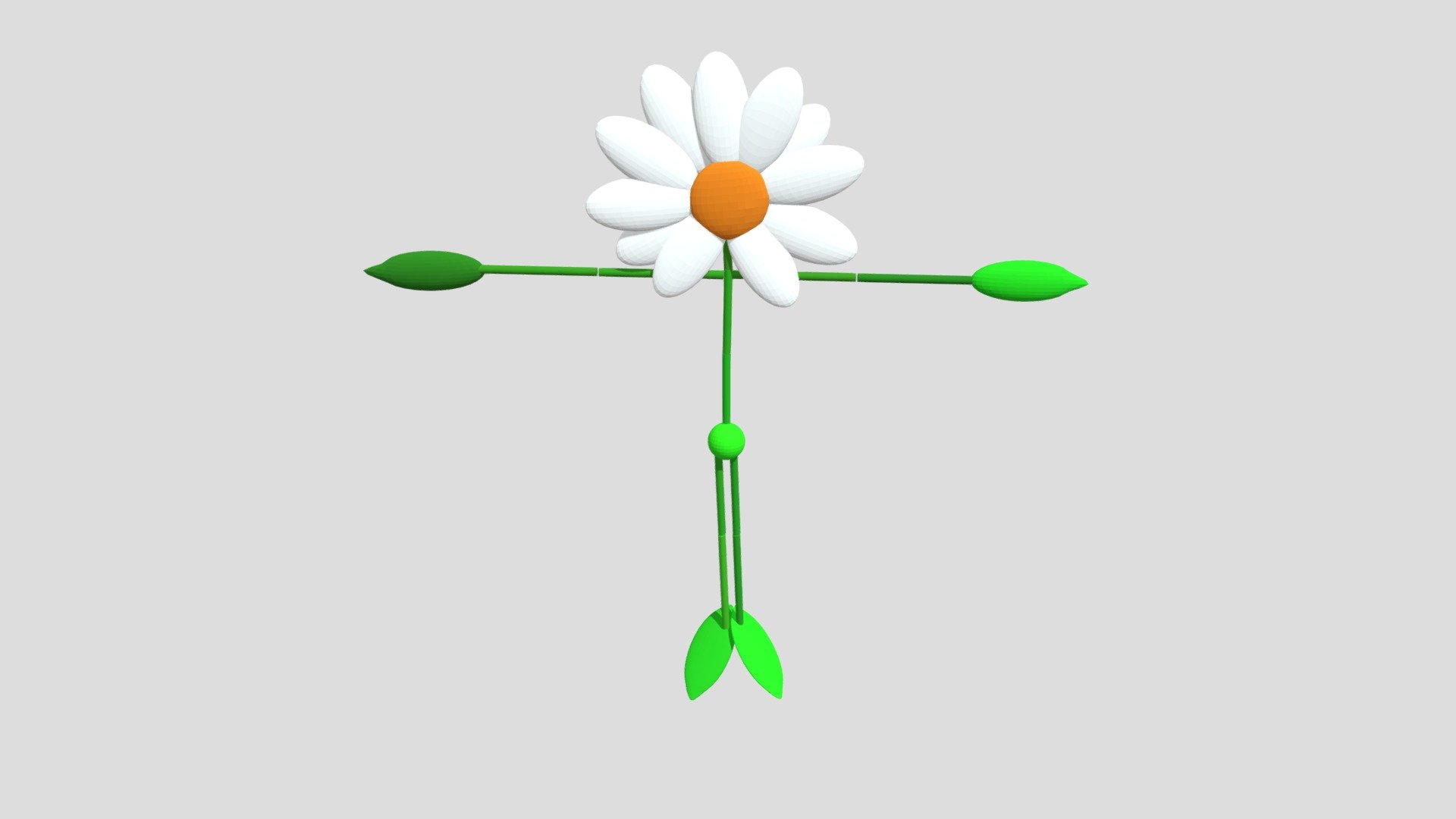 Daisy - Download Free 3D model by zugeliencarnacion38 [ce2ec1f] - Sketchfab