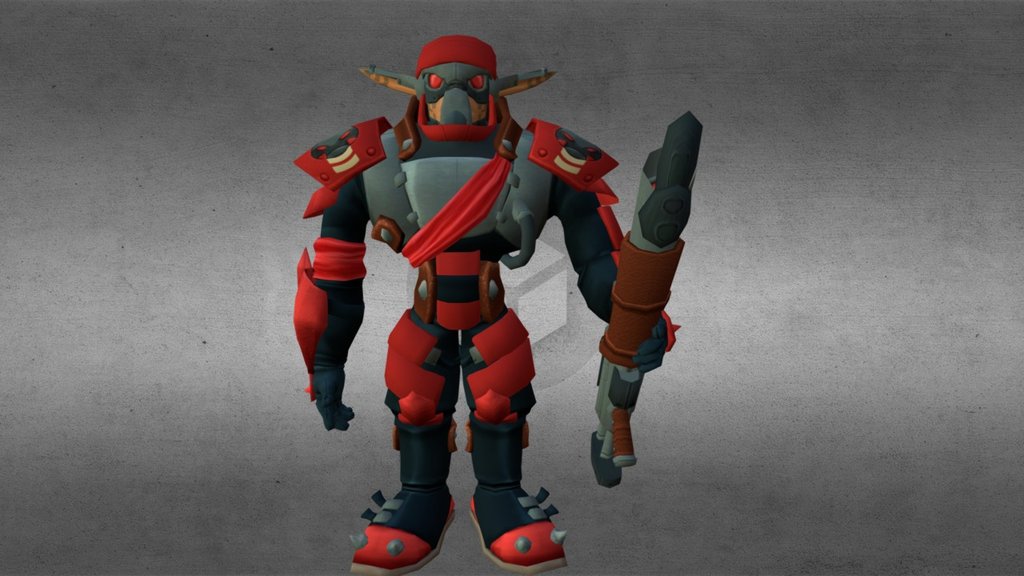Krimzon Guard - 3D model by Harry T (@harryt) [ce2fcbc] - Sketchfab