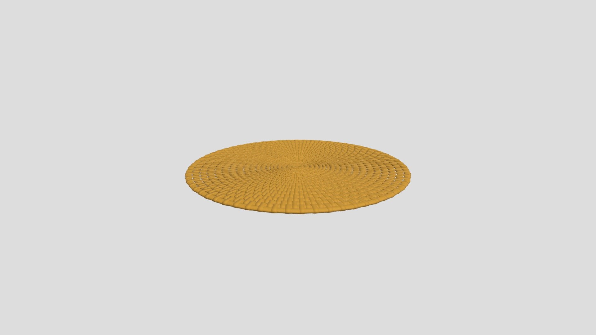 Rattan Placemat - Download Free 3D model by leman0312 [ce2fe61] - Sketchfab