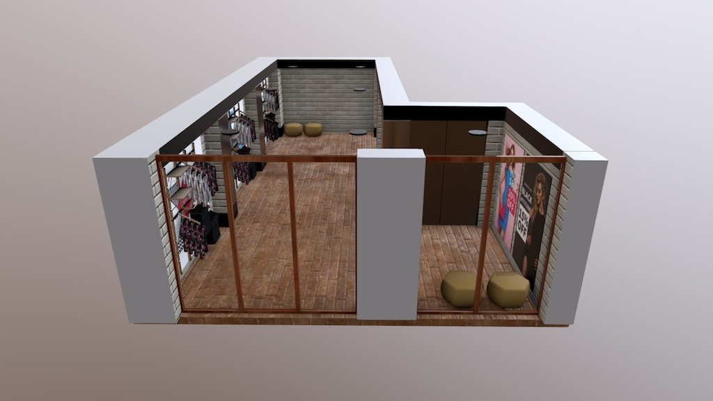Store_Plan - 3D model by Osmium [ce2fe81] - Sketchfab