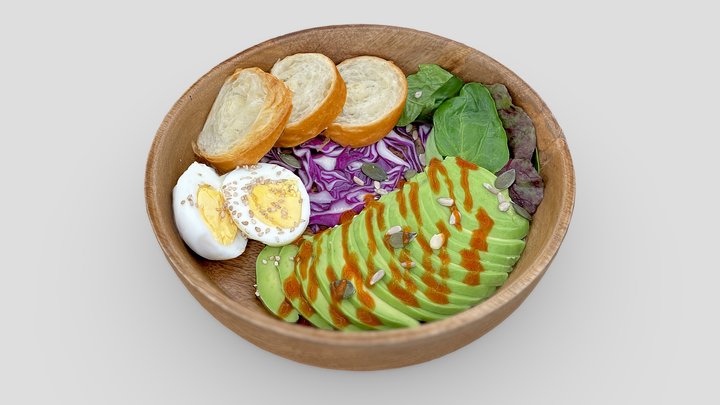 Salad 3D models - Sketchfab