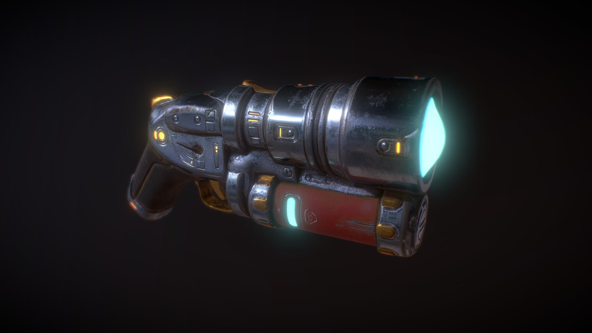 Sci-Fi Zap Blaster - 3D model by Esprite [ce313b4] - Sketchfab