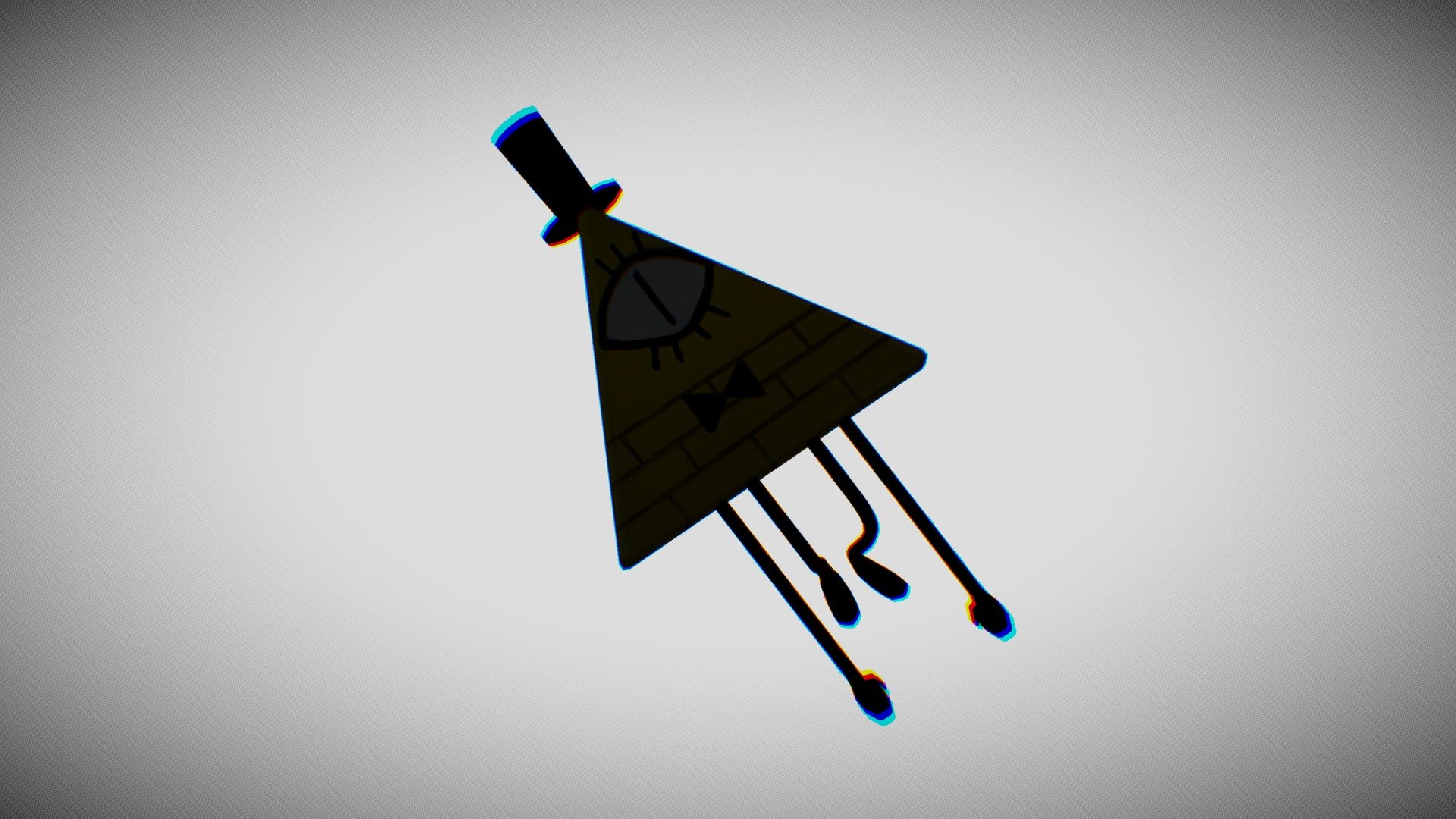 Bill - Download Free 3D model by bill cipher (@948670131) [ce316f3] - Sketchfab