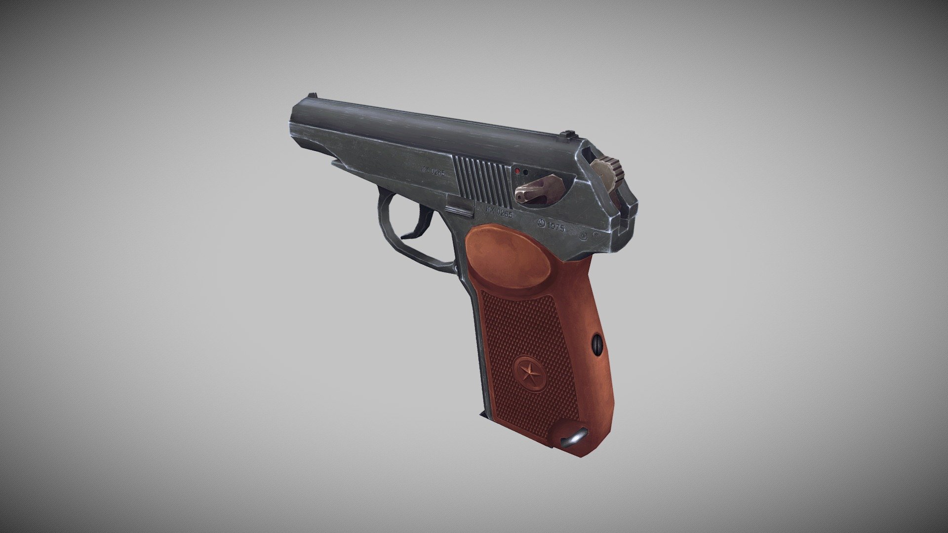 Makarov Pistol - 3D model by hope42morrow [ce332d0] - Sketchfab