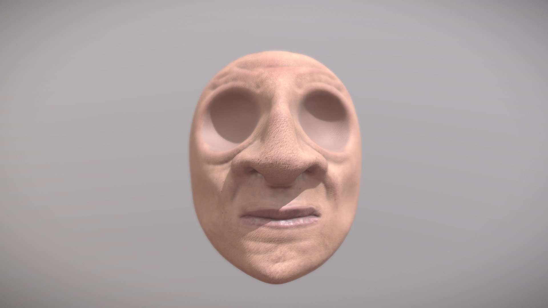 old human face - Download Free 3D model by Axel (@blocksmc.com ...